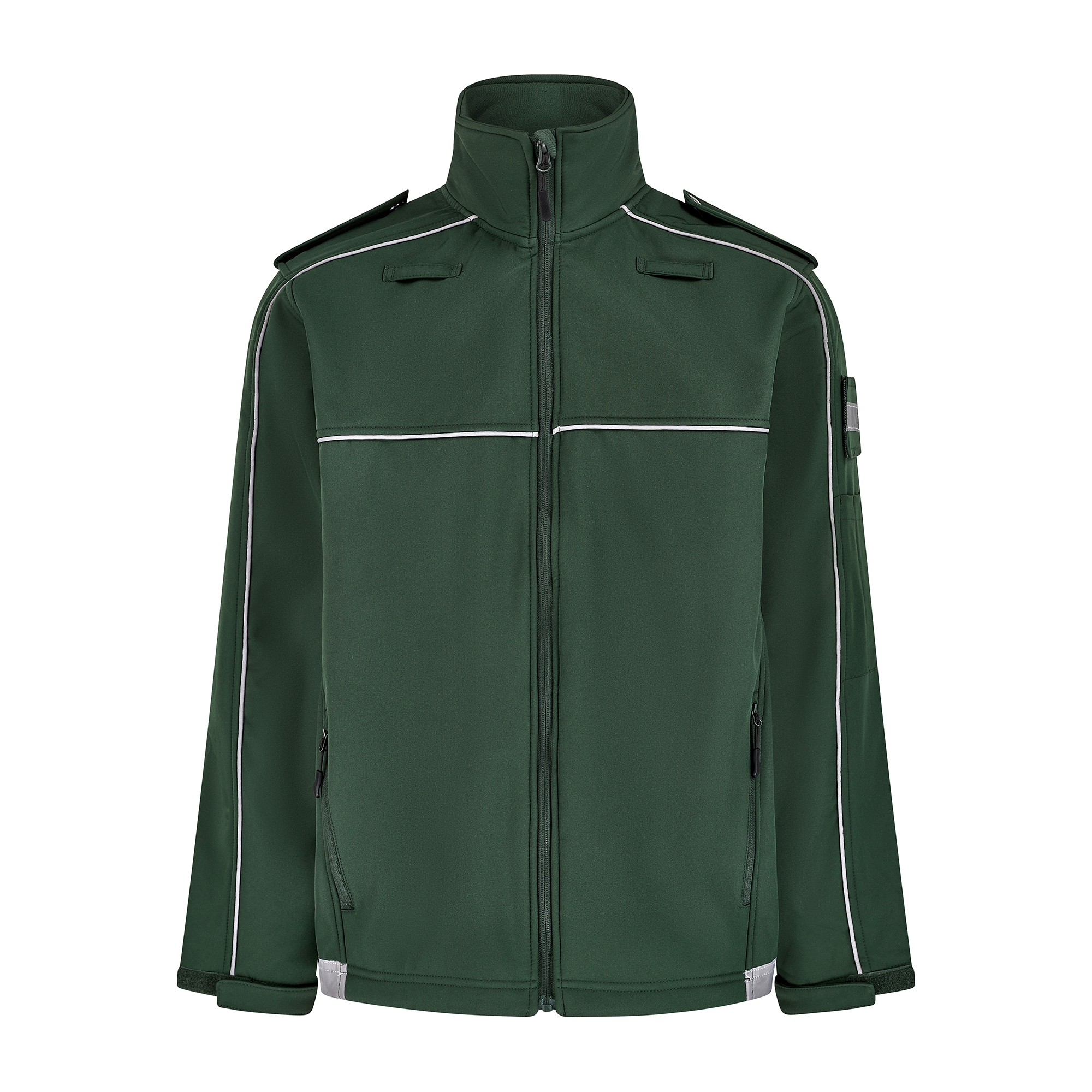 SOFTSHELL JACKET IN DARK GREEN for EMTs and Medics - Phoenix Medical ...