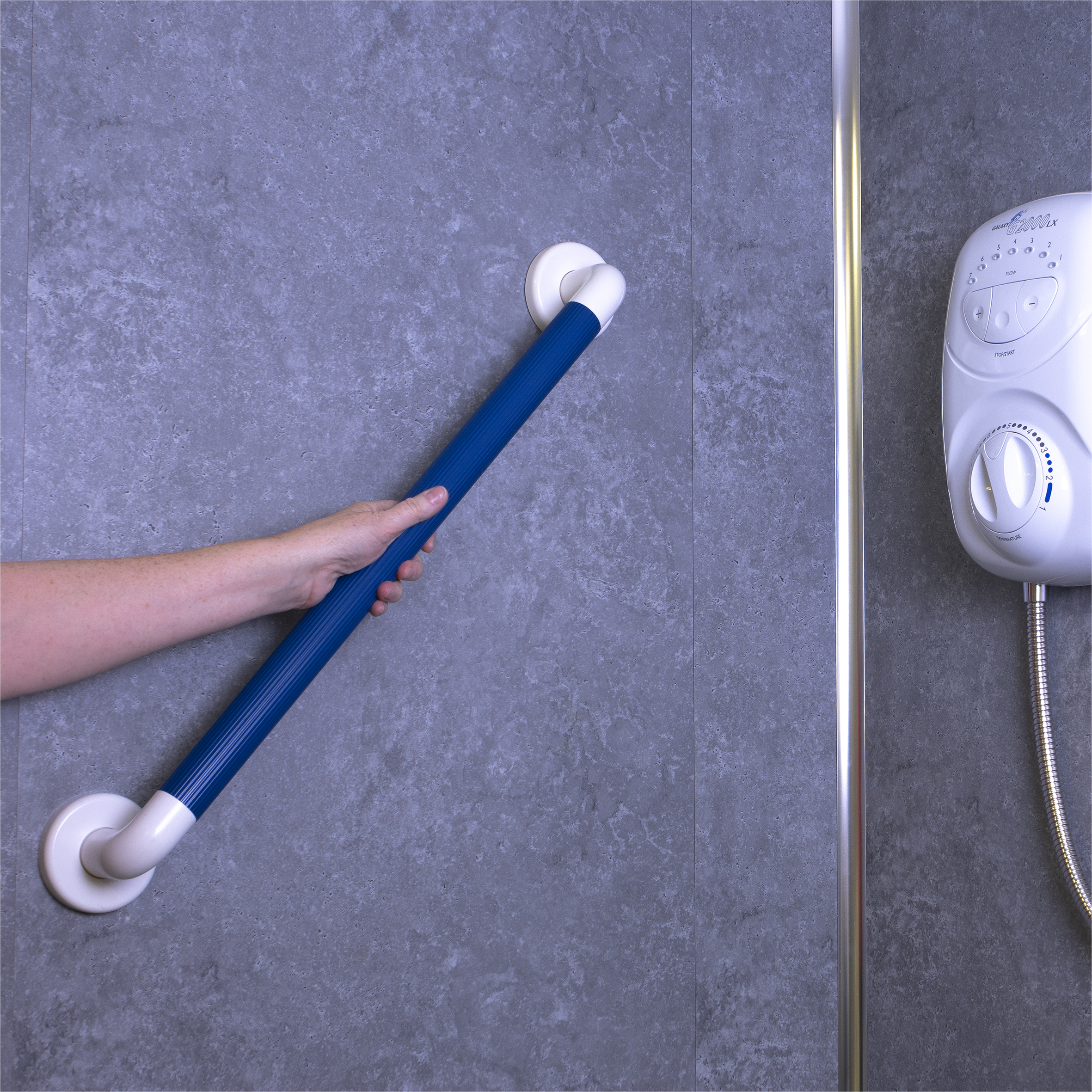 President Grab Bar with Blue Grip: Safe and Secure - Phoenix Medical ...